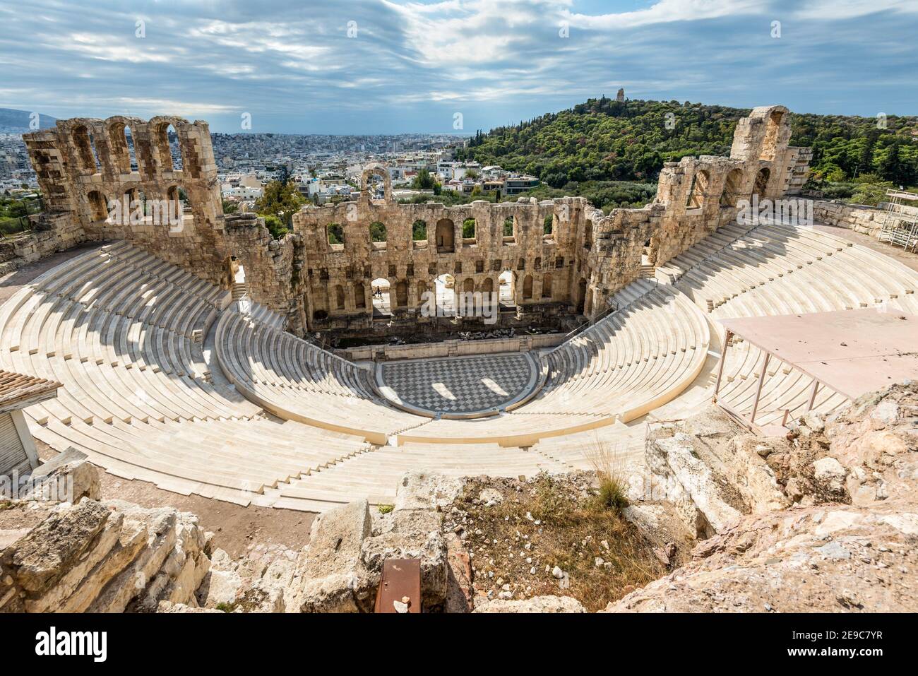 Acropolis amphitheatre hi-res stock photography and images - Alamy