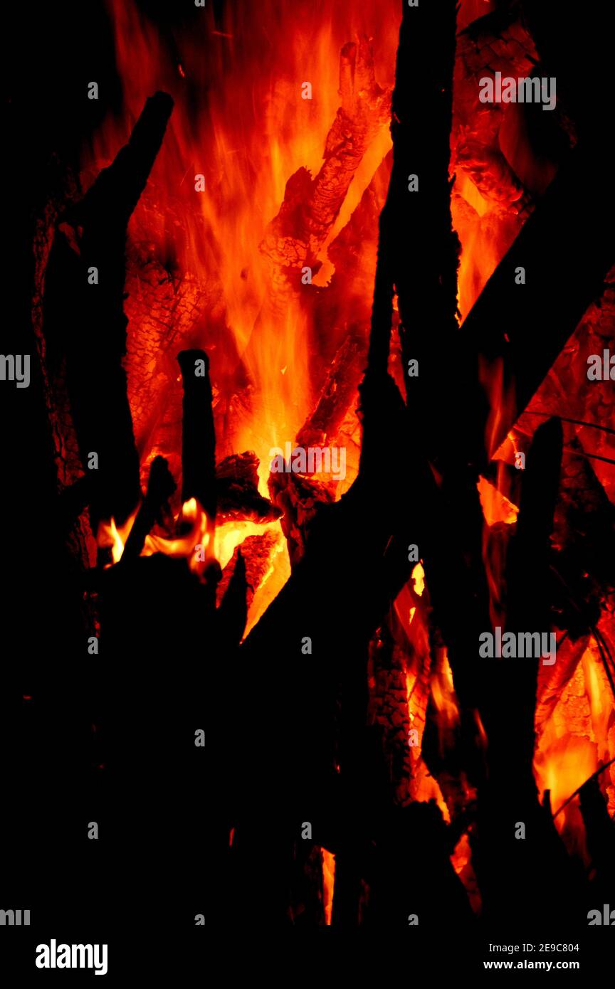 Burning wallpaper hi-res stock photography and images - Alamy