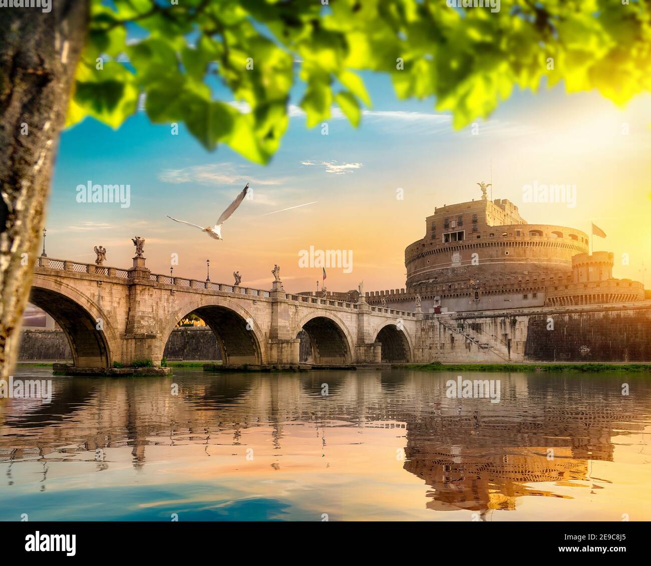Ancient italian road hi-res stock photography and images - Alamy