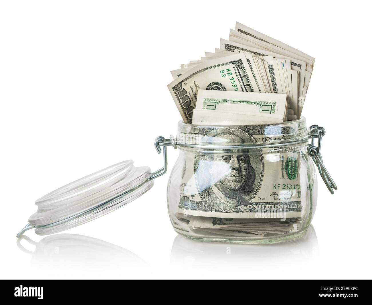 United states money jar hi-res stock photography and images - Alamy