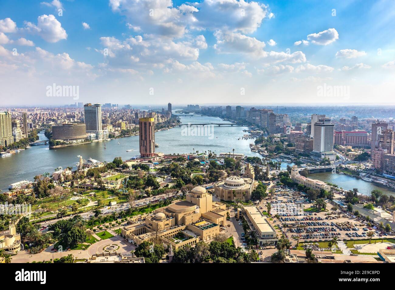 River nile egypt aerial hi-res stock photography and images - Alamy