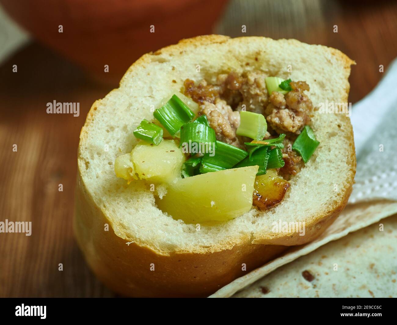 Spatlo - South African sandwich popular in all Provinces of South ...