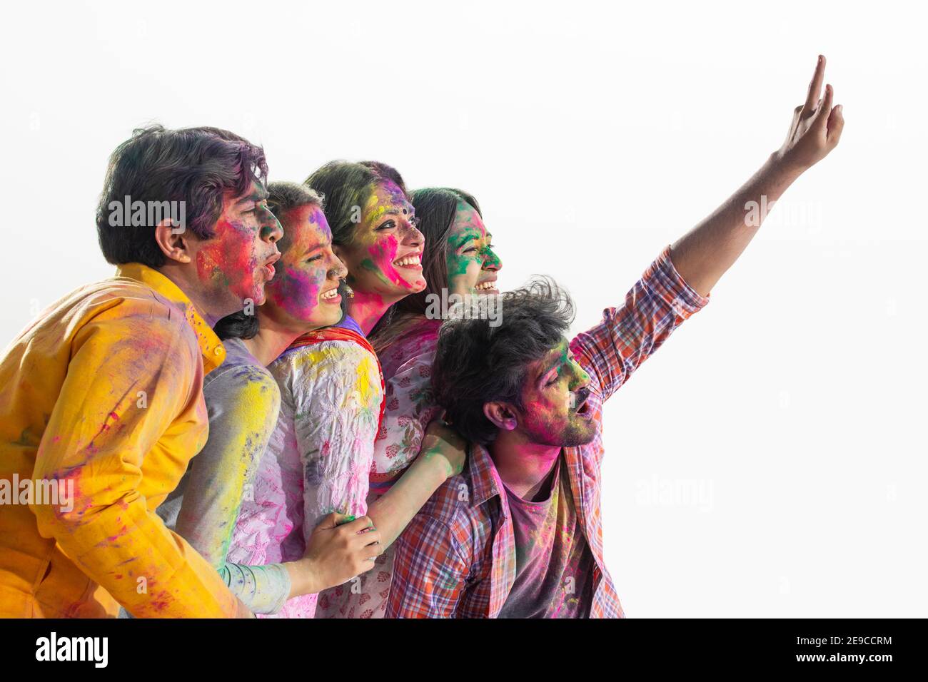 Group indian friends posing together hi-res stock photography and ...