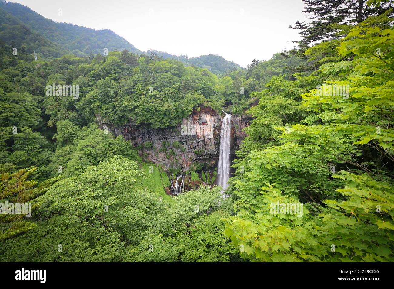 Kegon Falls in July (Summer) - Nikko, Tochigi, Japan Stock Photo - Alamy