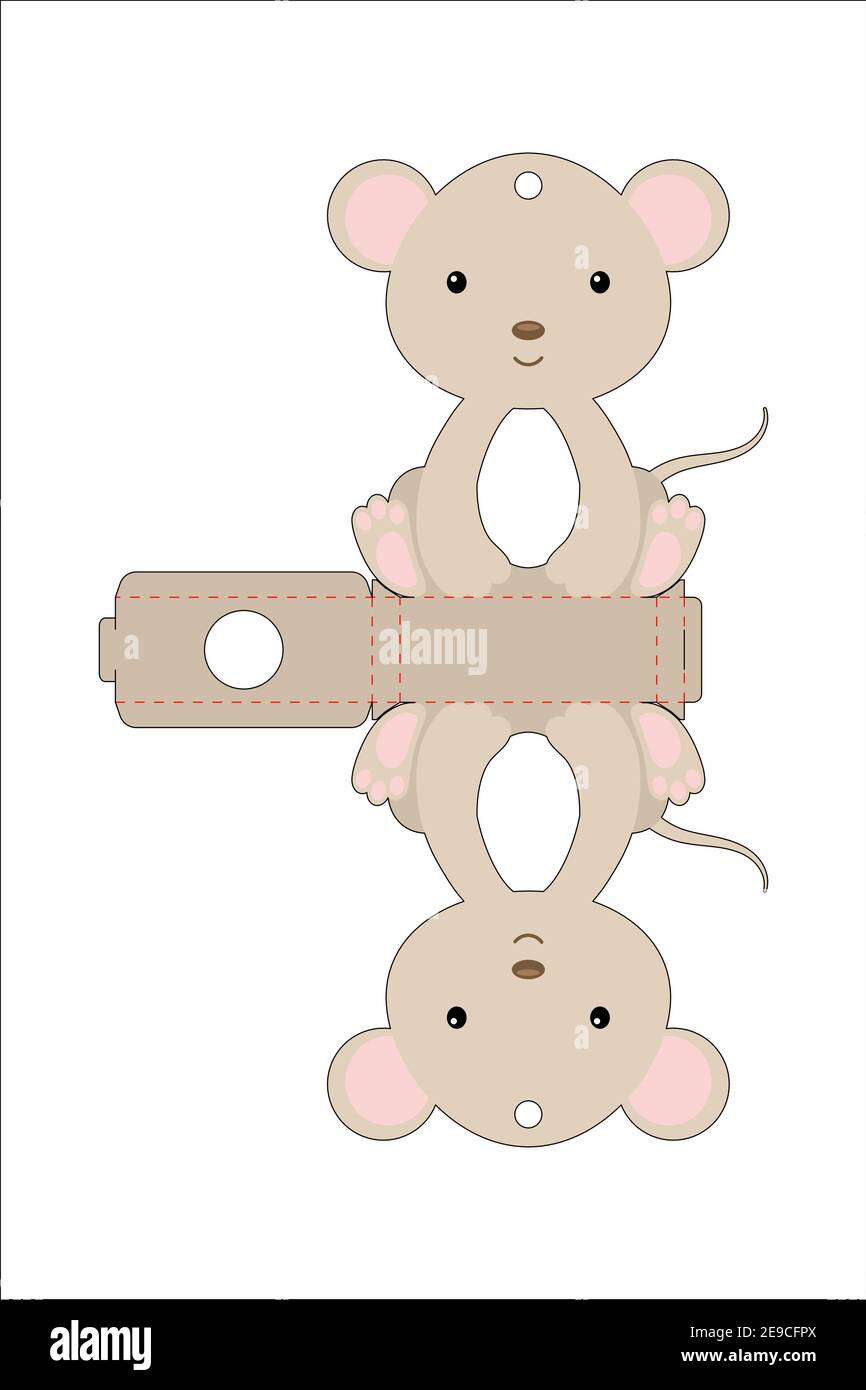 Cute Mouse Template