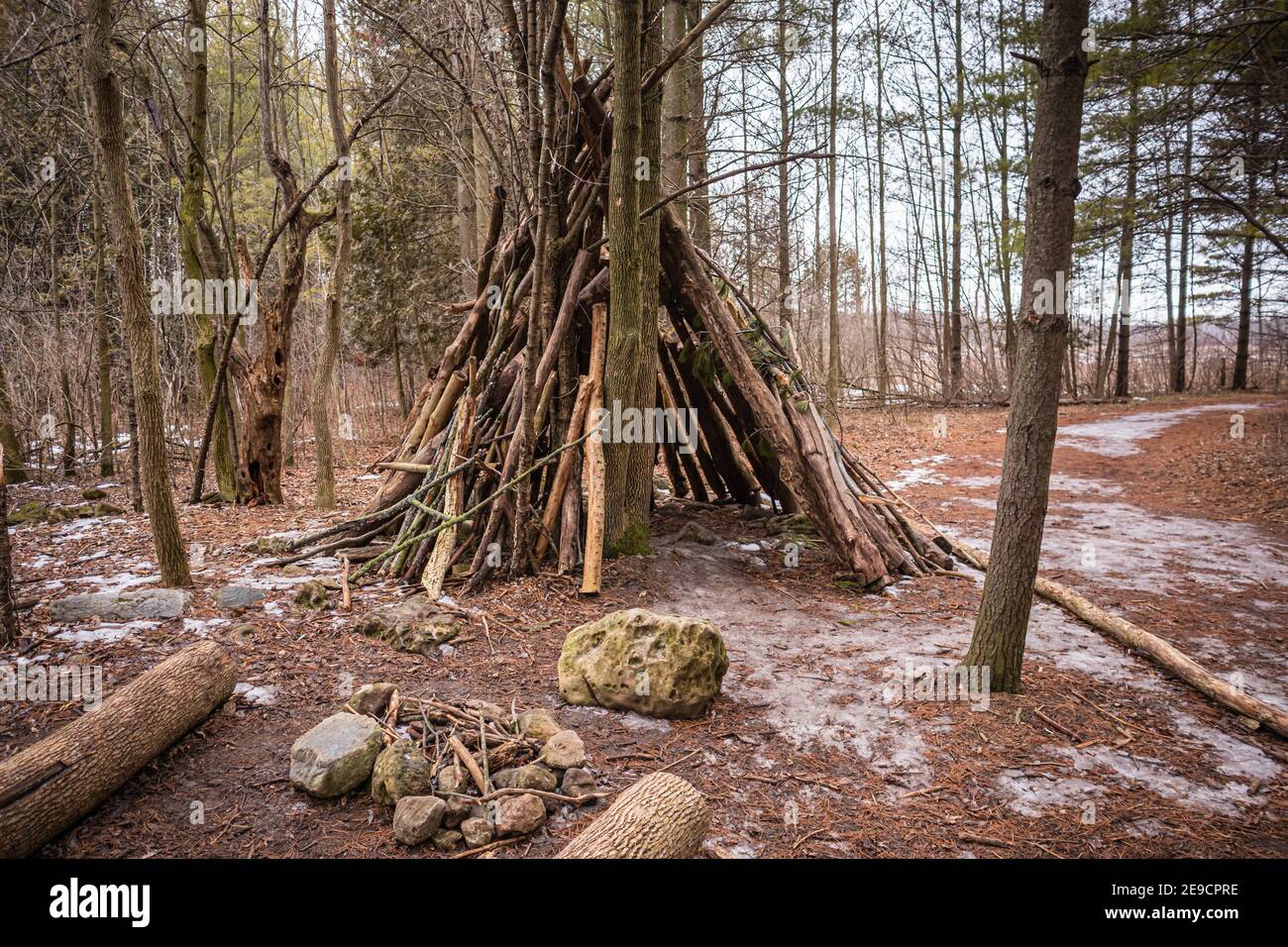 Primitive pit hi-res stock photography and images - Alamy