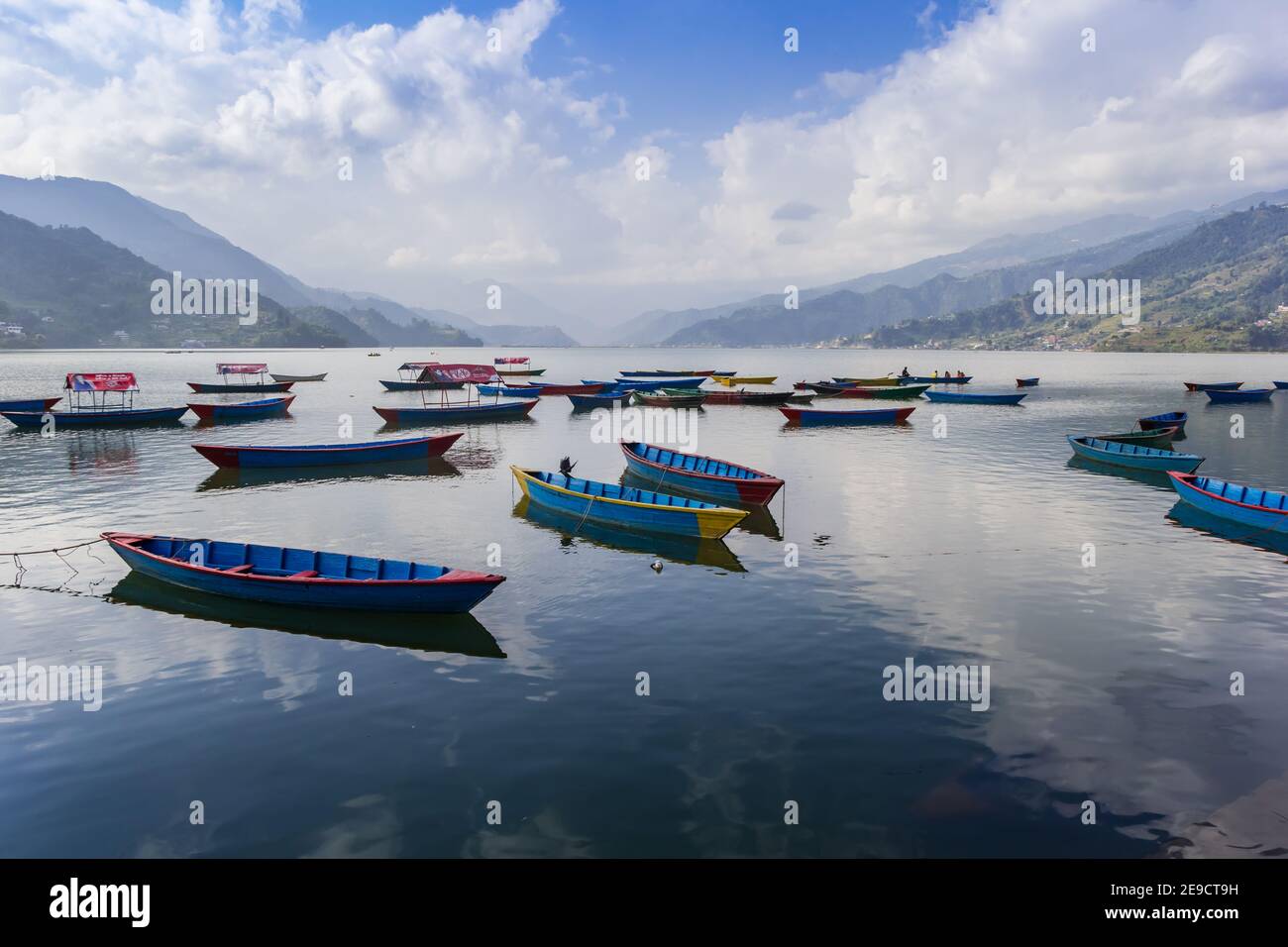 Phewa lake traditional wooden hi-res stock photography and images - Alamy