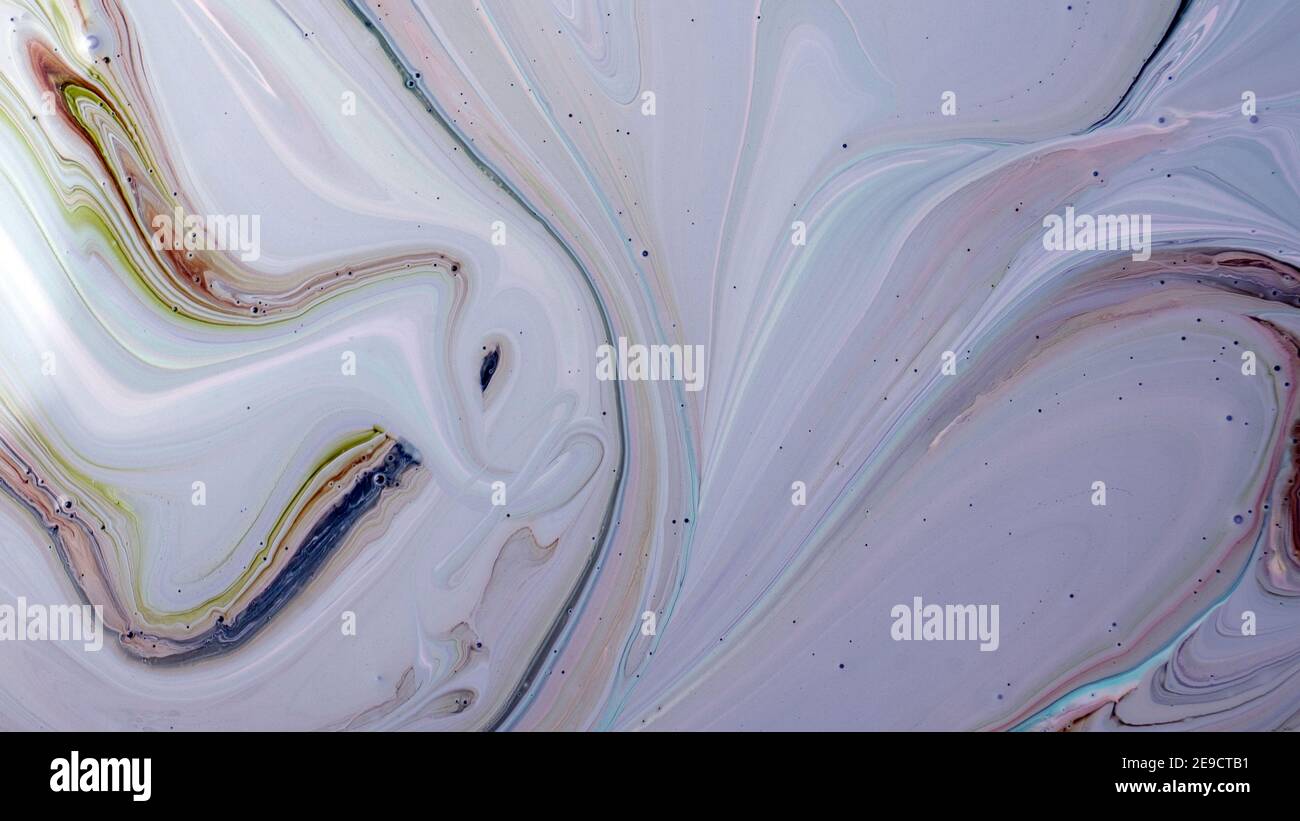 The colors of the aqueous ink are translucent. Abstract multicolored ...