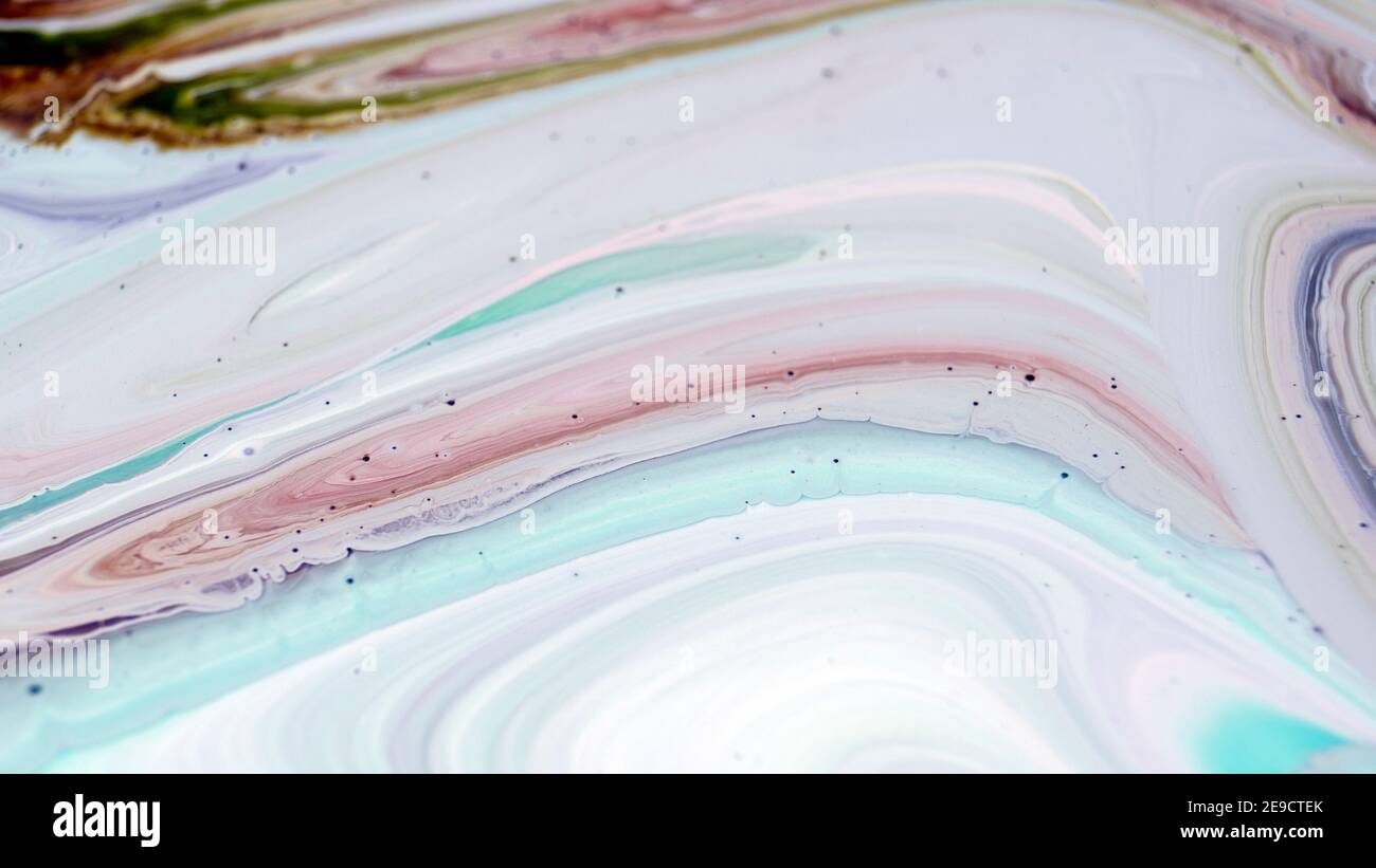 The colors of the aqueous ink are translucent. Abstract multicolored ...