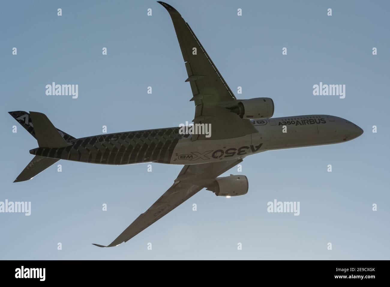 August 30, 2019. Zhukovsky, Russia. long-range wide-body twin-engine ...