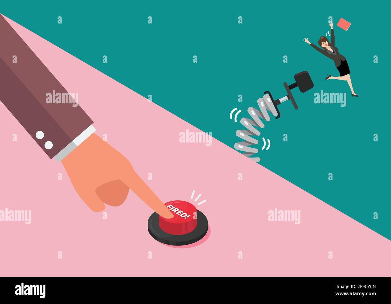 Employer vector vectors hi-res stock photography and images - Alamy