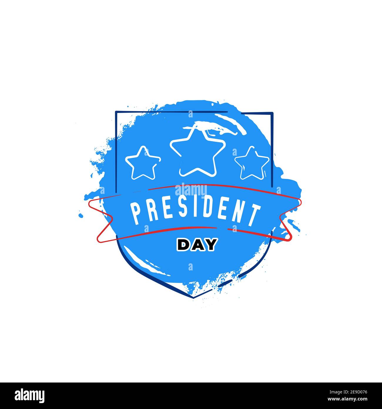Shield ribbon flag usa america Stock Vector Images - Alamy