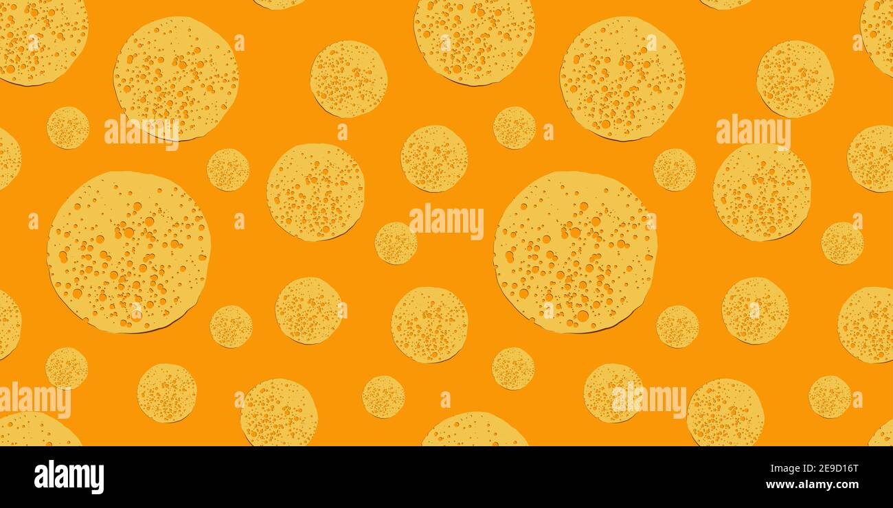pancake pattern seamless. Vector illustration isolated on white ...
