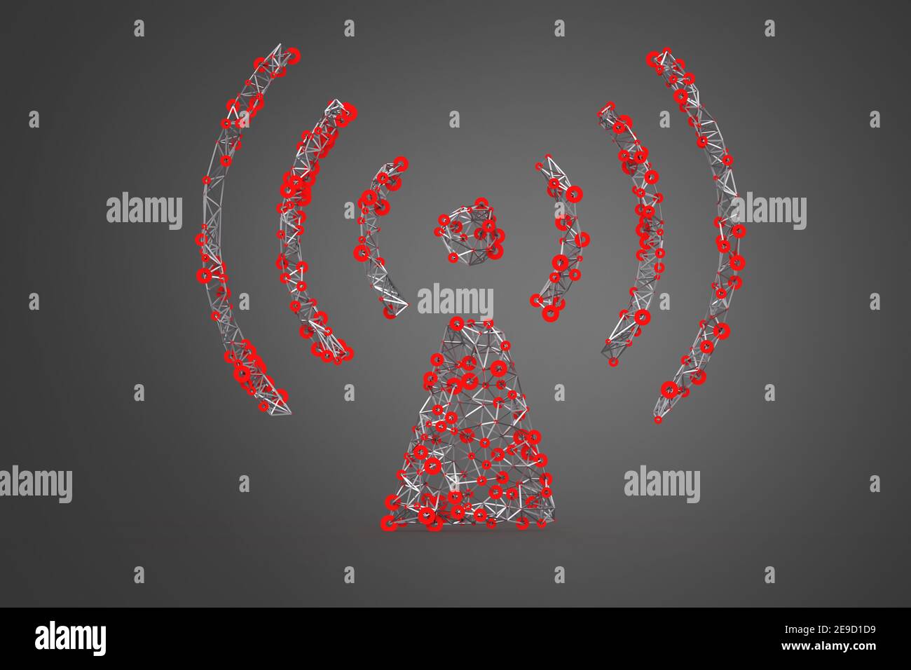 Mobile phone radiation illustration hi-res stock photography and images ...