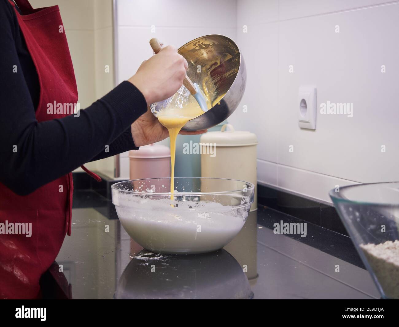 Cooking gown hi-res stock photography and images - Alamy