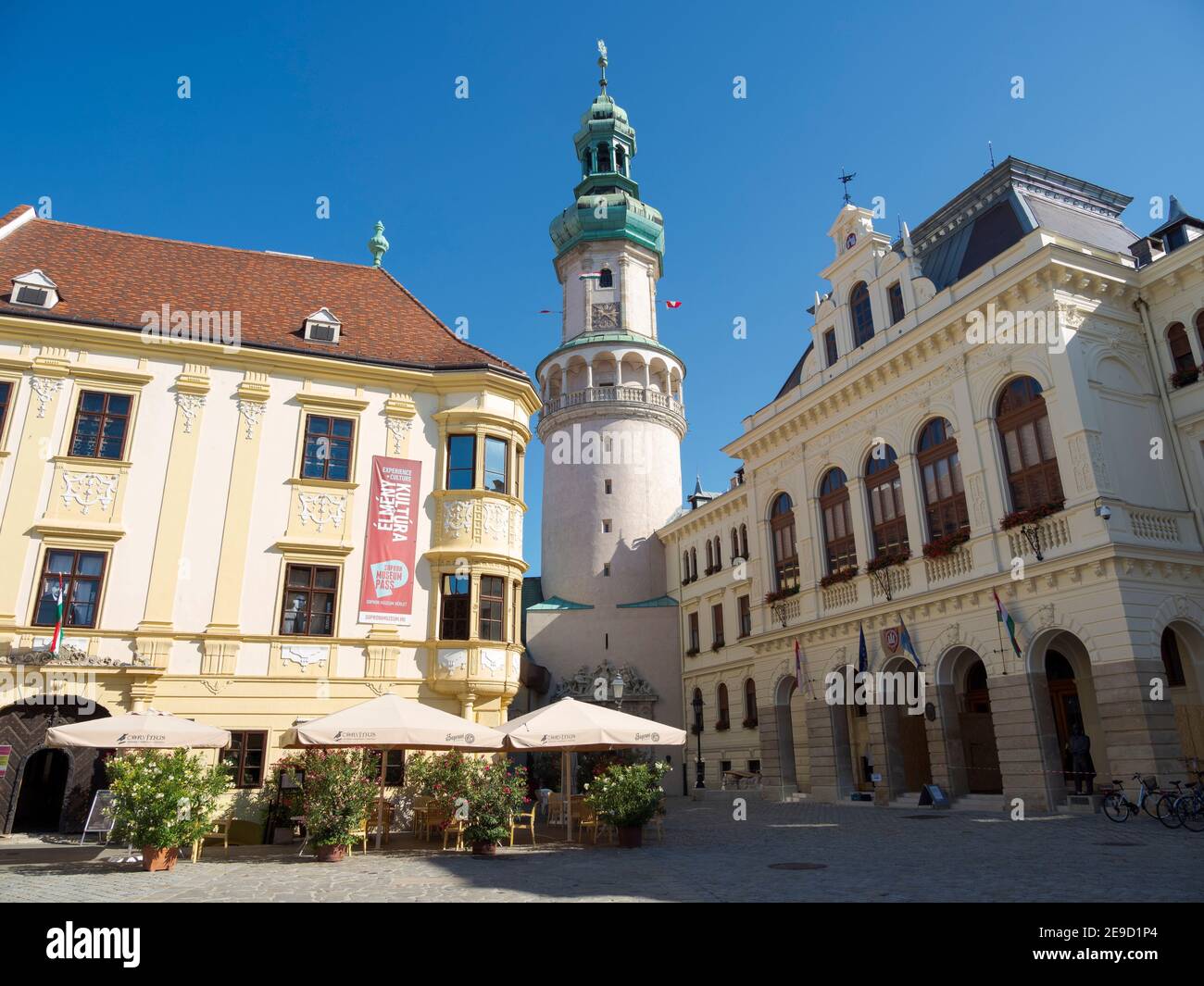 Sopron flag hi-res stock photography and images - Alamy