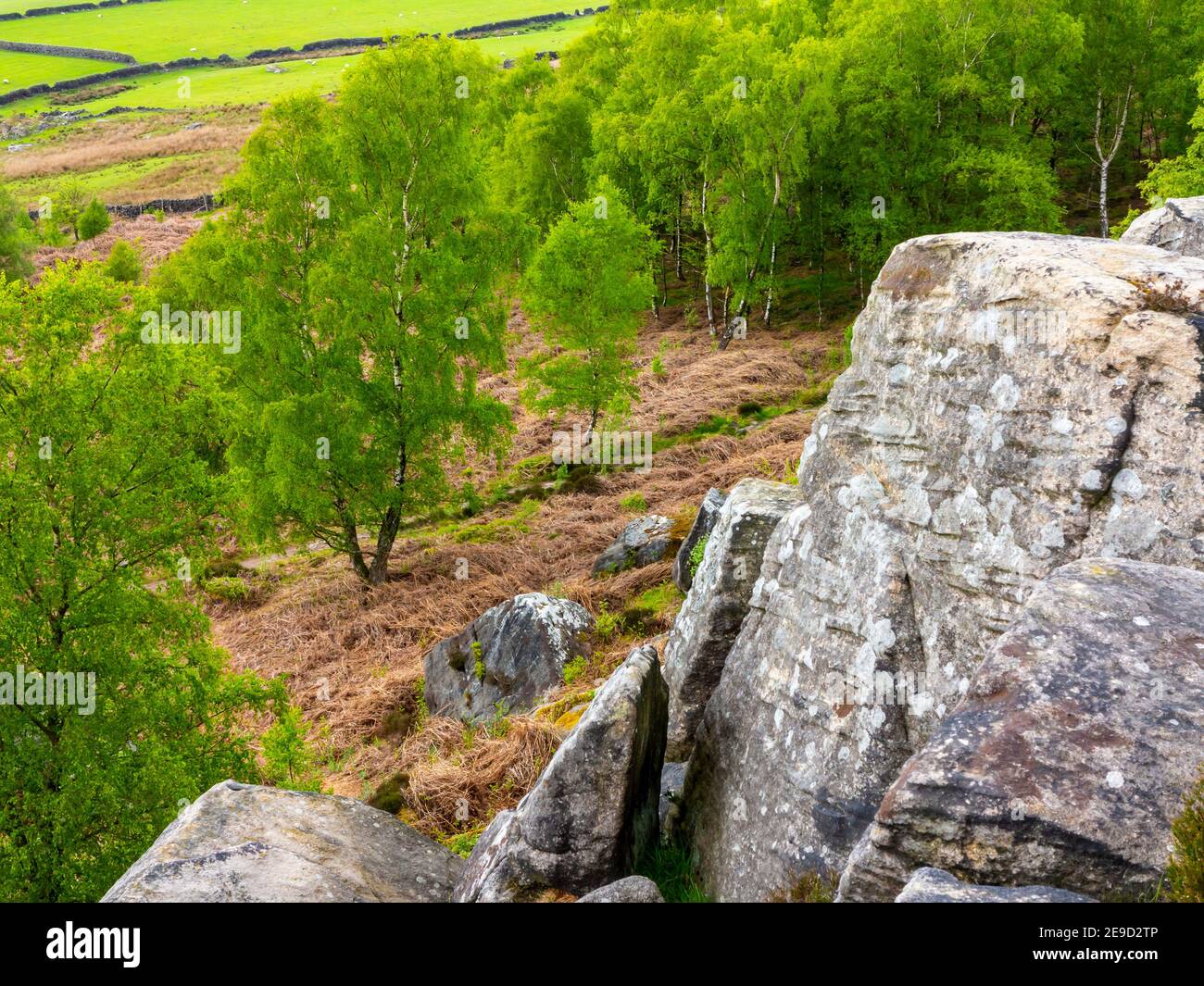 Birchen edge baslow hi-res stock photography and images - Alamy