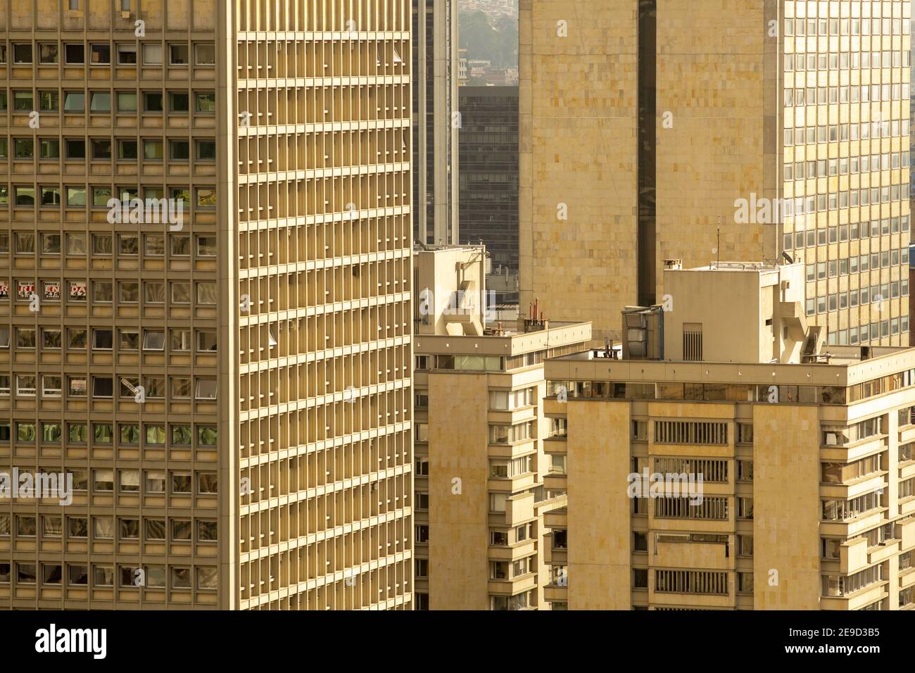 View of old buildings in a ci Stock Photo - Alamy