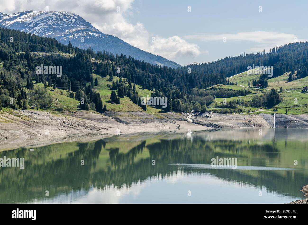 beautiful reservoir in the nature Stock Photo - Alamy