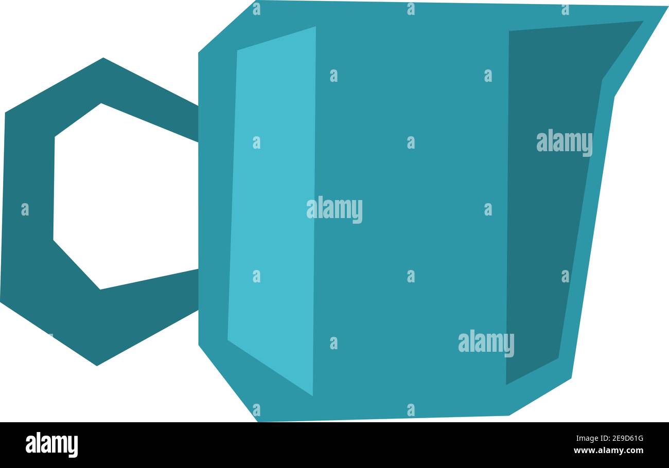 Polygonal coffee cup hi-res stock photography and images - Alamy