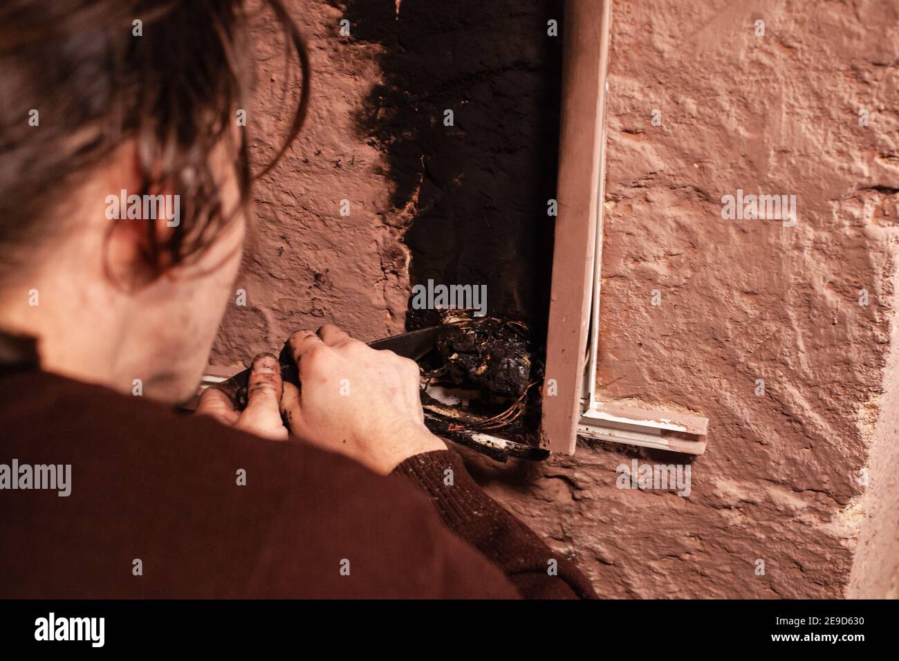 Melted wires hi-res stock photography and images - Alamy