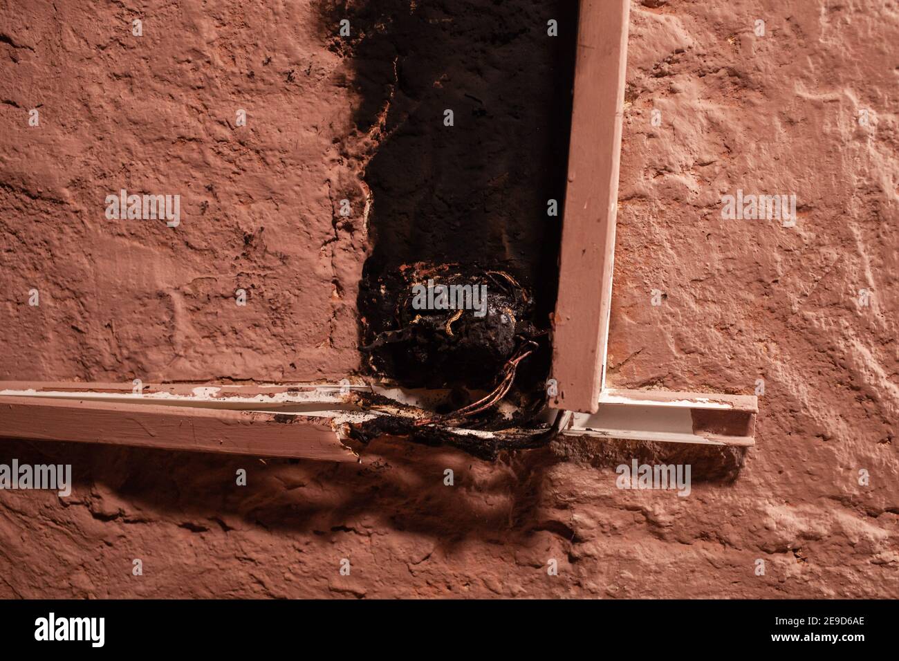 Burnt Electrical Wire High Resolution Stock Photography and Images - Alamy