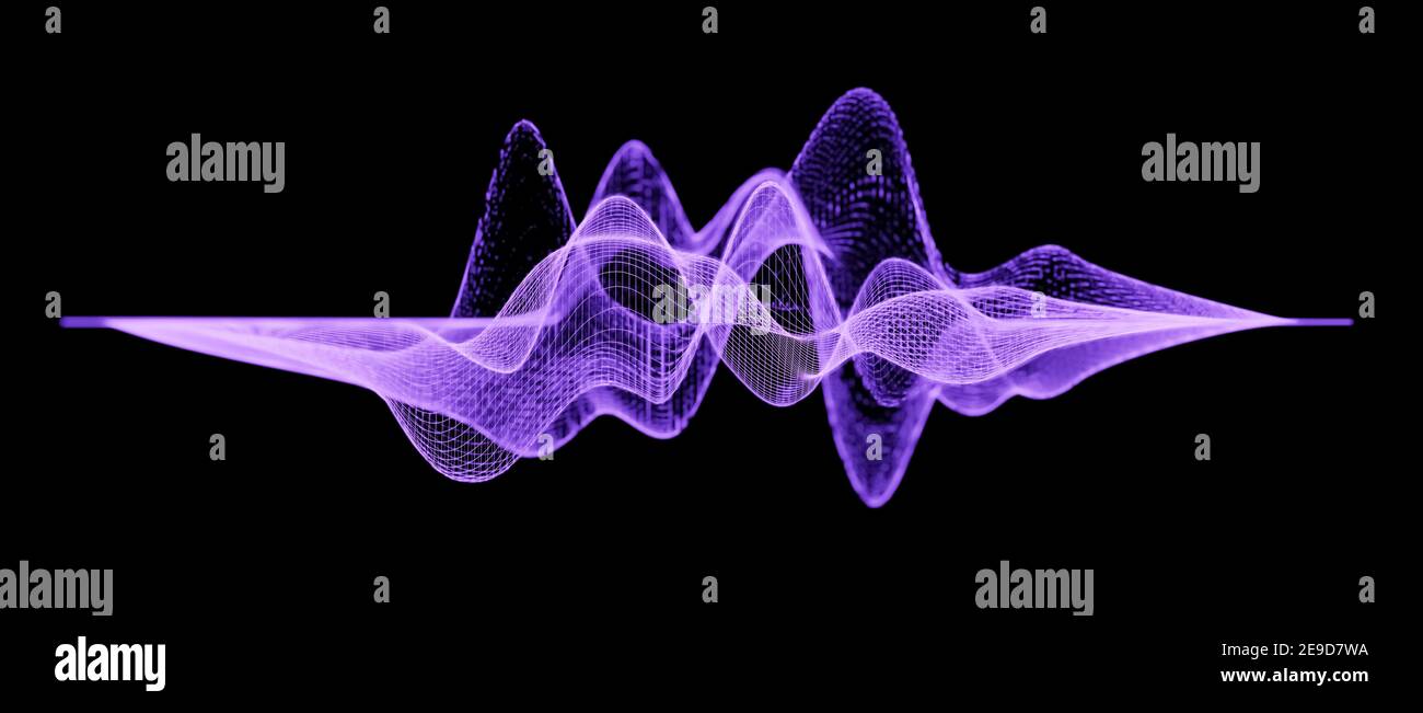 Floating Fragile 3d Wireframe Structure Modern Abstract Virtual Grid Background Audio