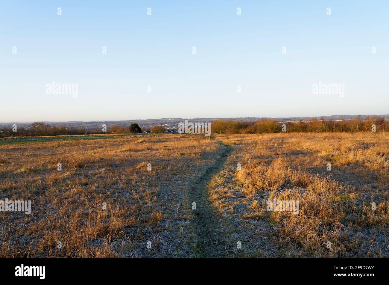 Winding hillside footpath hi-res stock photography and images - Alamy