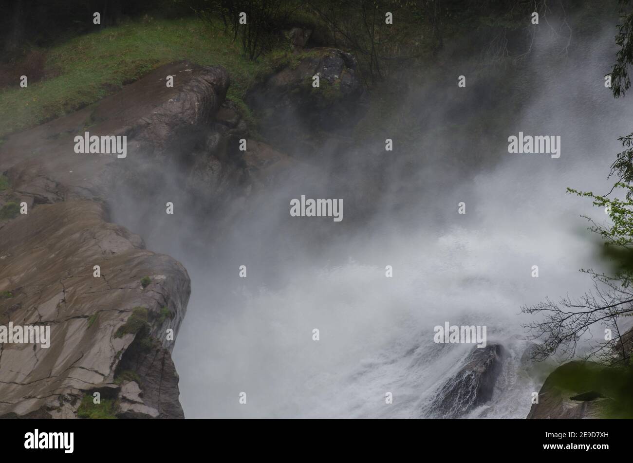 atomized water at waterfall Stock Photo - Alamy