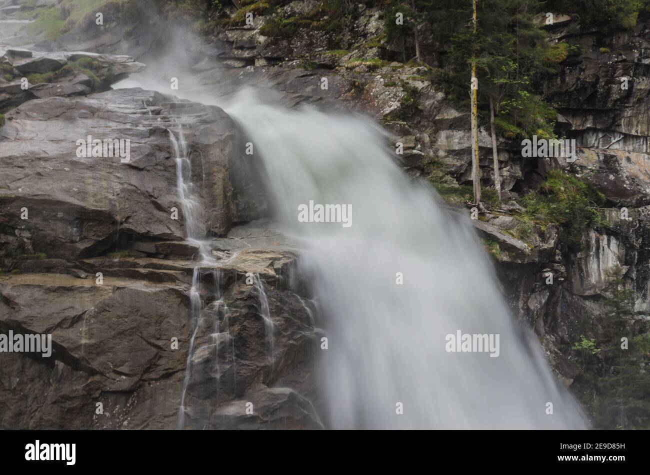 beautiful wild waterfall Stock Photo - Alamy