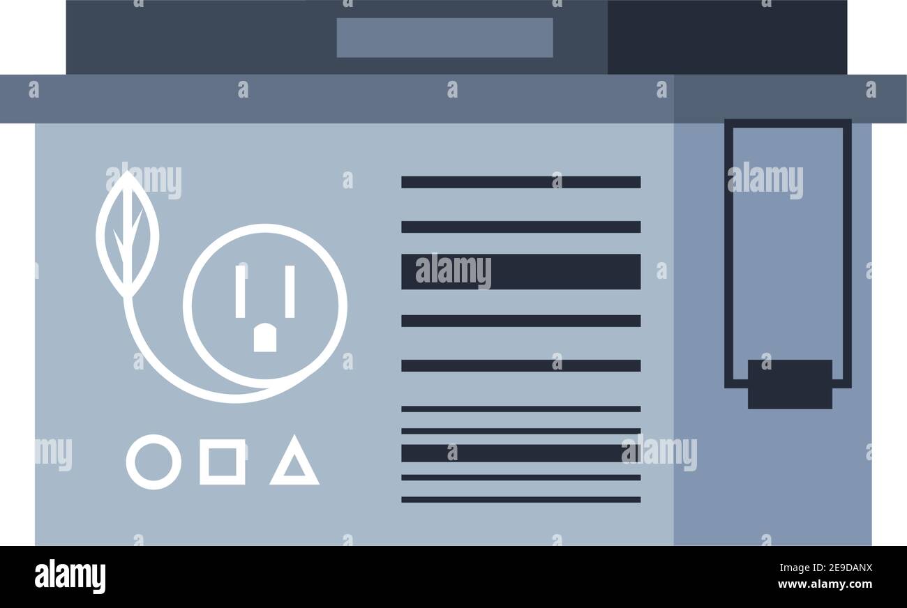 electric car battery energy alternative vector illustration Stock ...
