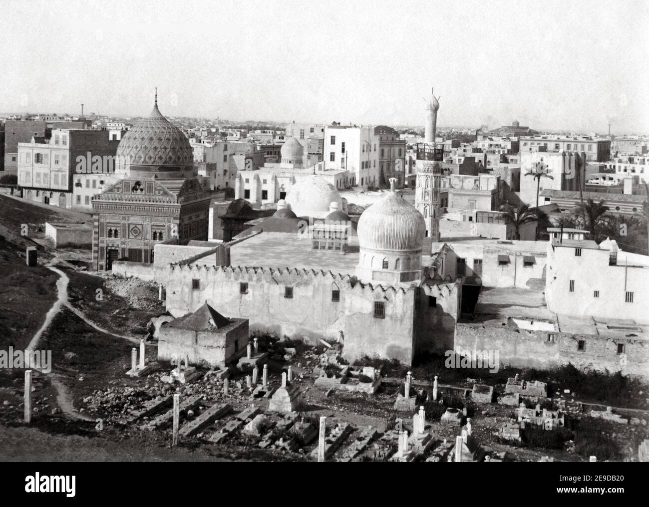 Late 19th century photograph - General view of Alexandria, Egypt, c ...