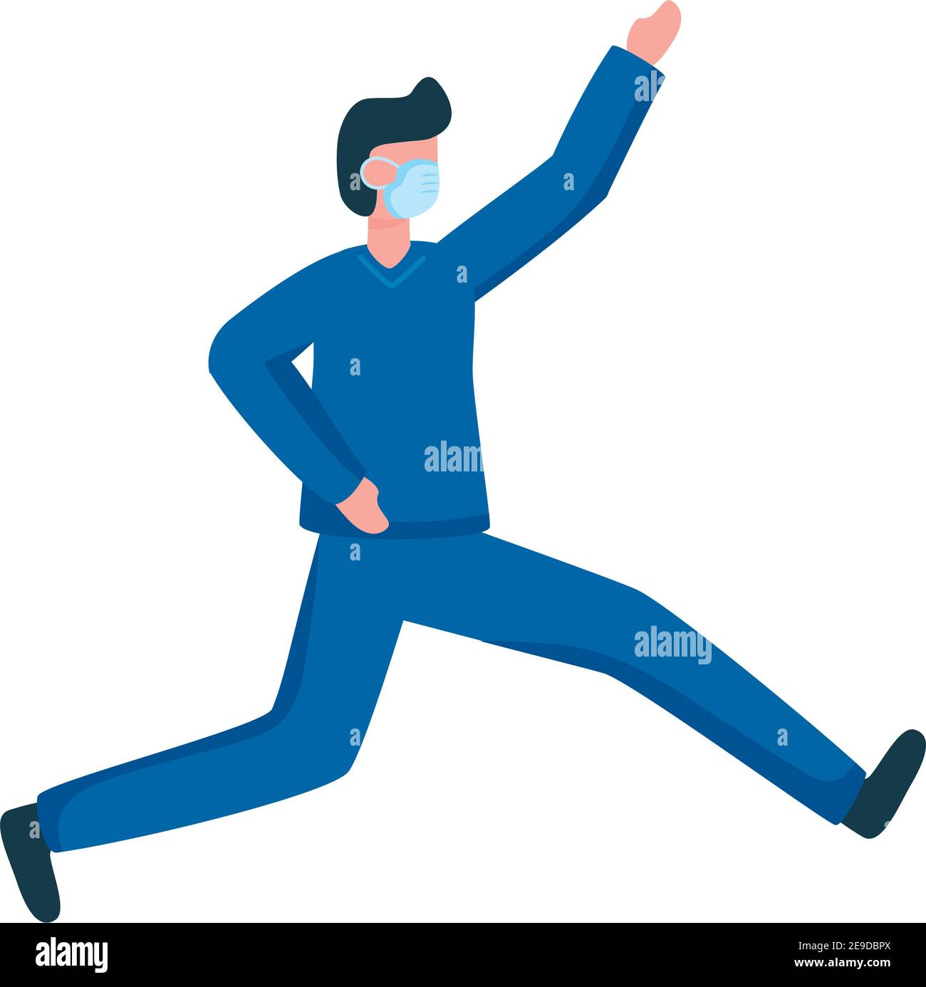 Sick runner Stock Vector Images - Alamy