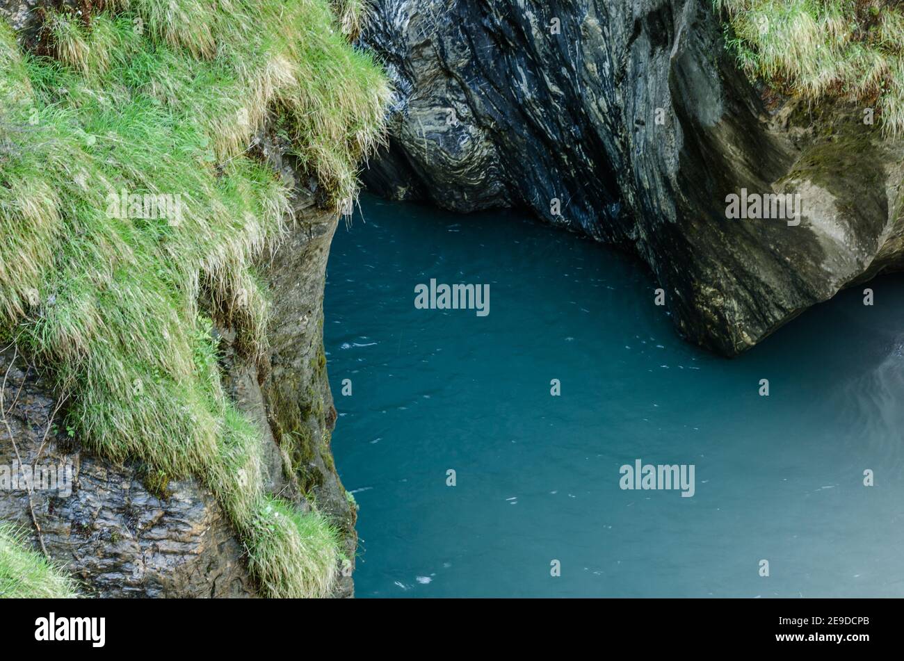 beautiful still blue water Stock Photo - Alamy