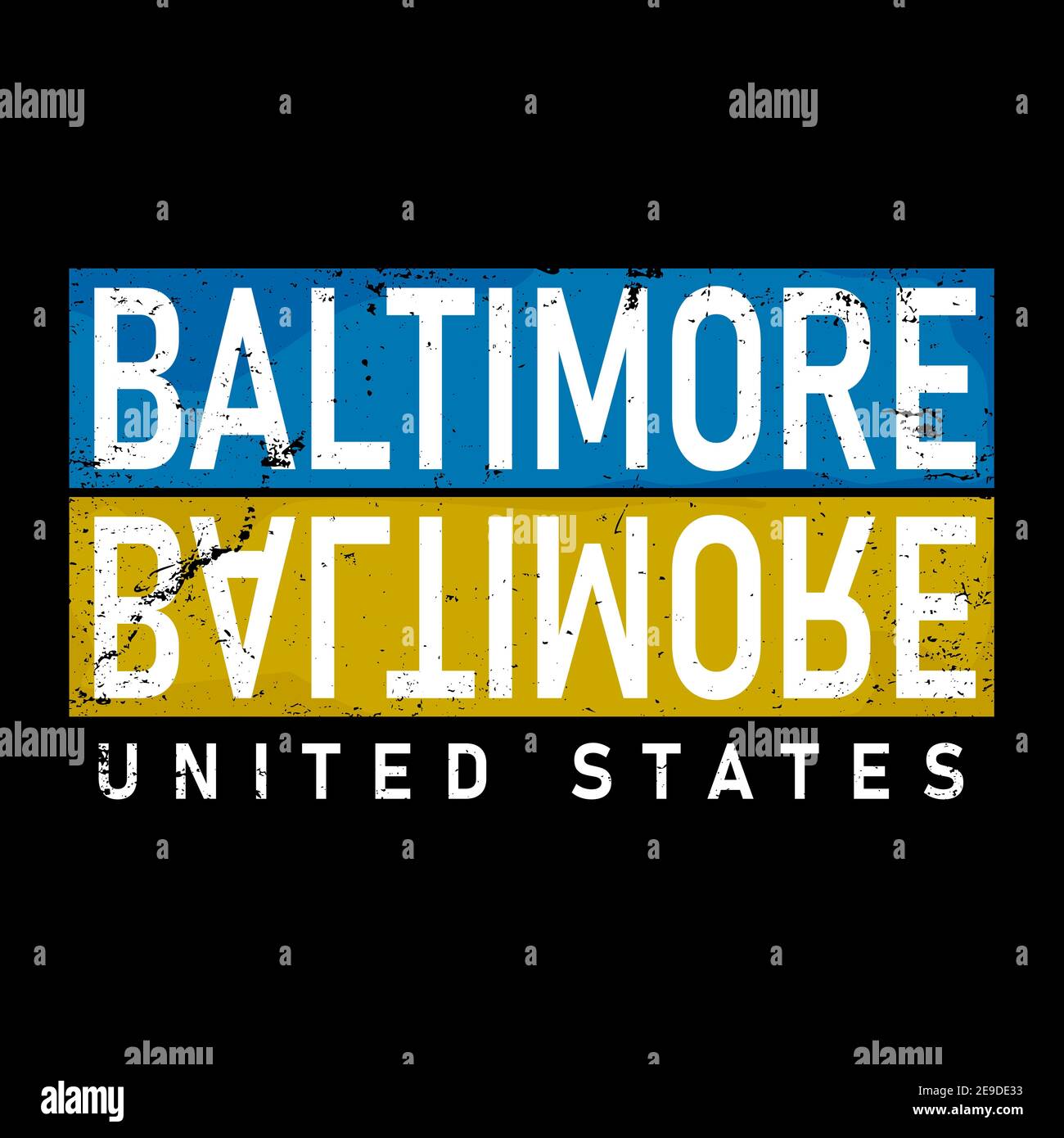 Baltimore typography design vector, for t-shirt, poster and other uses ...