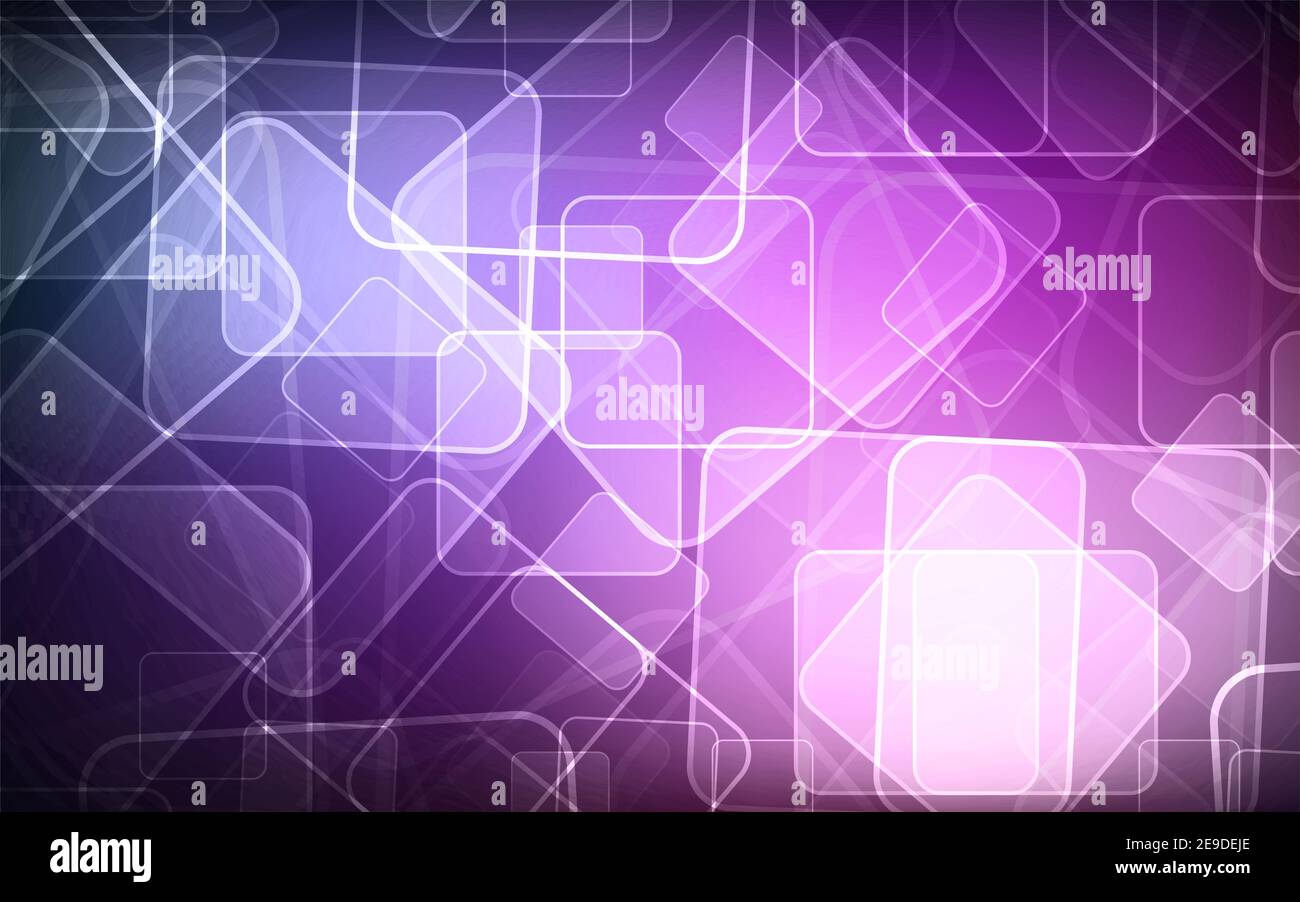Abstract wide technology background with hexagons and gear wheels. Hi ...