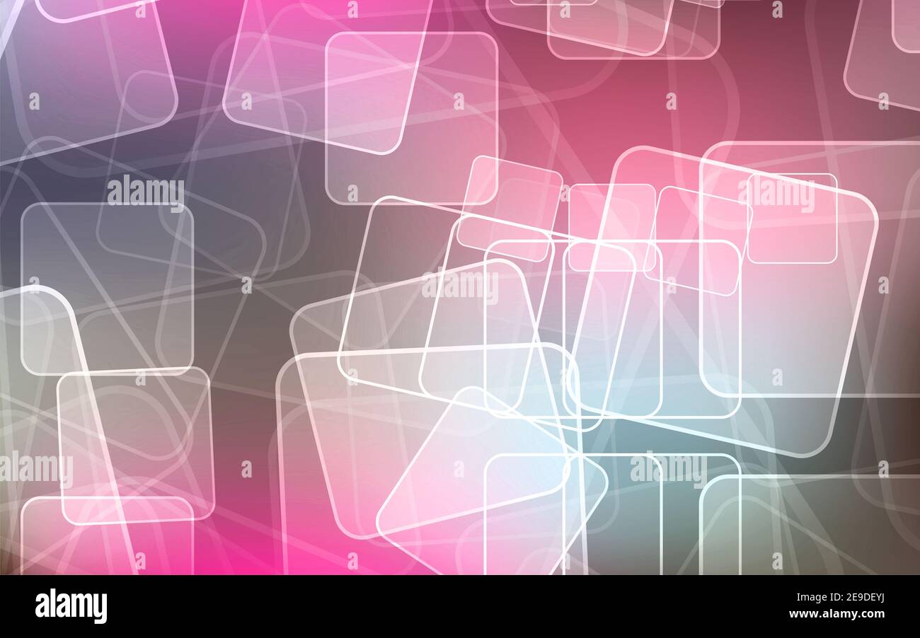 Abstract wide technology background with hexagons and gear wheels. Hi ...