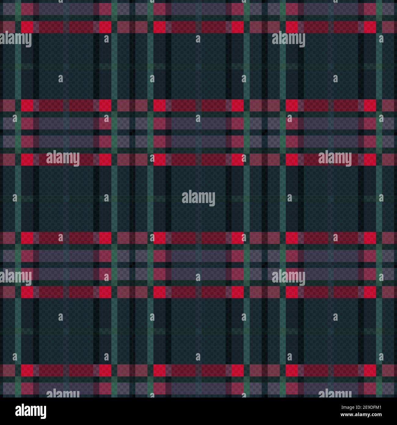 Dark plaid shirt Stock Vector Images - Alamy