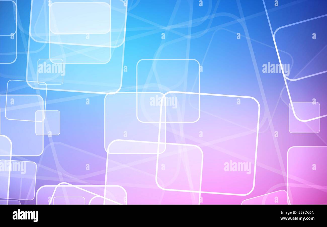 Abstract wide technology background with hexagons and gear wheels. Hi ...