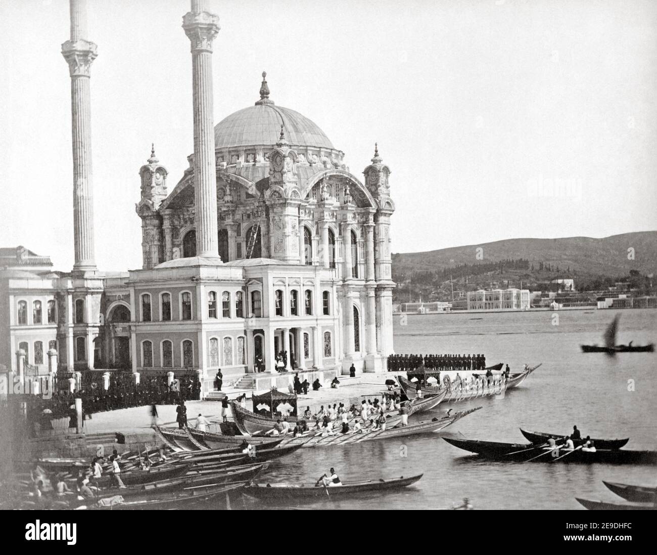 Late 19th century photograph - Sultan on his way to Friday Prayers ...