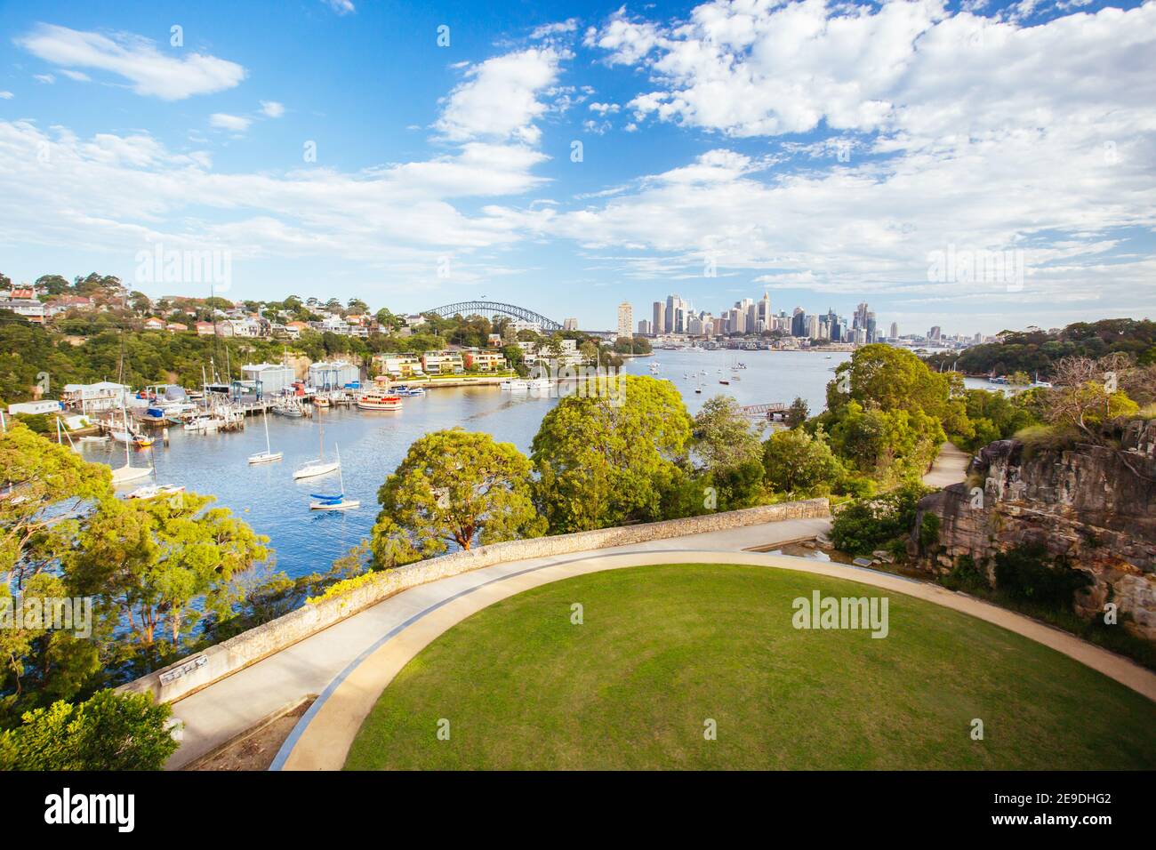 Waverton Peninsula Reserve Sydney Australia Stock Photo - Alamy