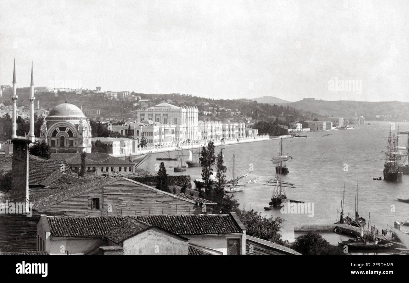 Late 19th century photograph - Dolmabache Palace, Constaninople ...