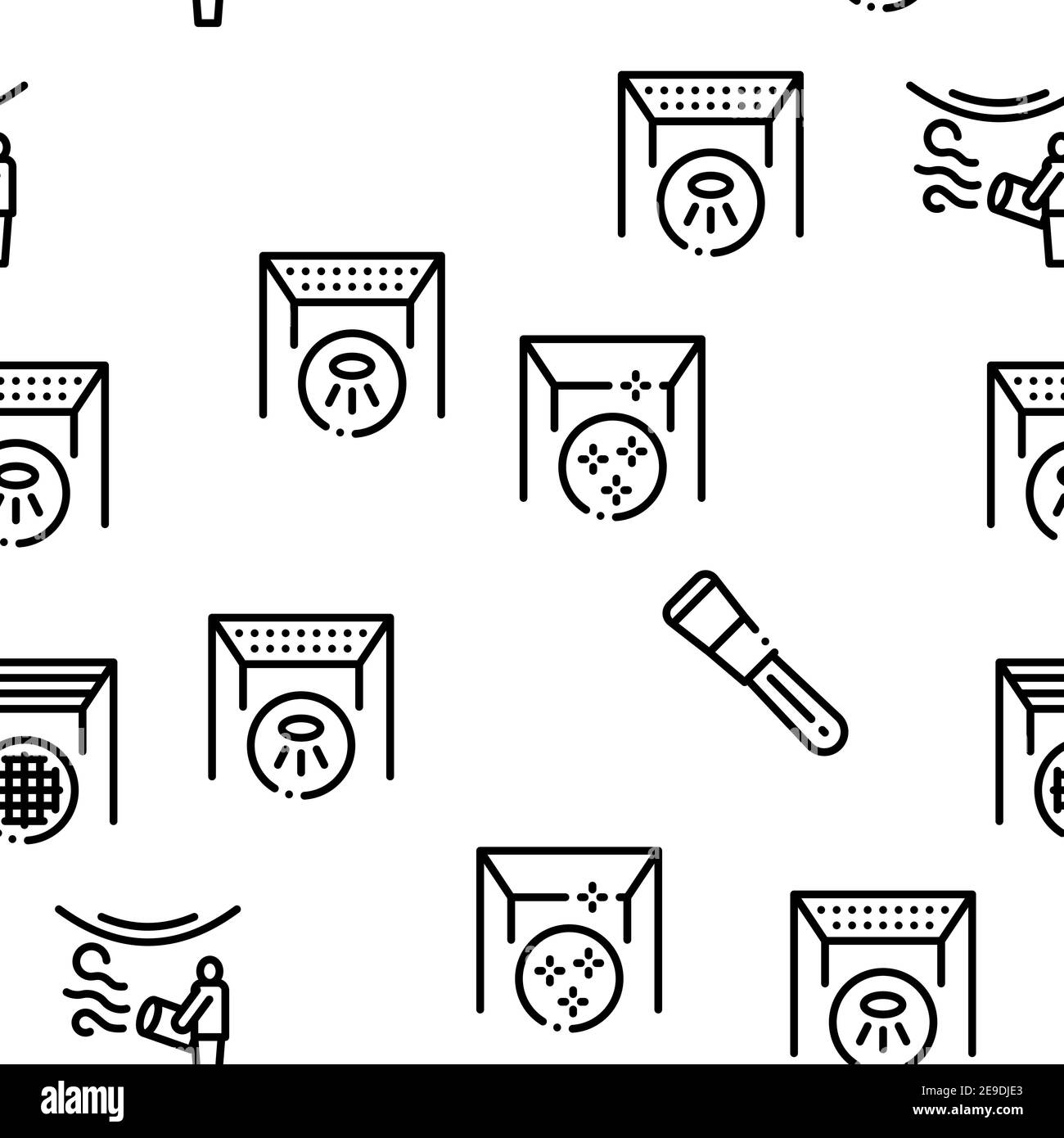 Stretch Ceiling Tile Seamless Pattern Vector Stock Vector Image & Art ...