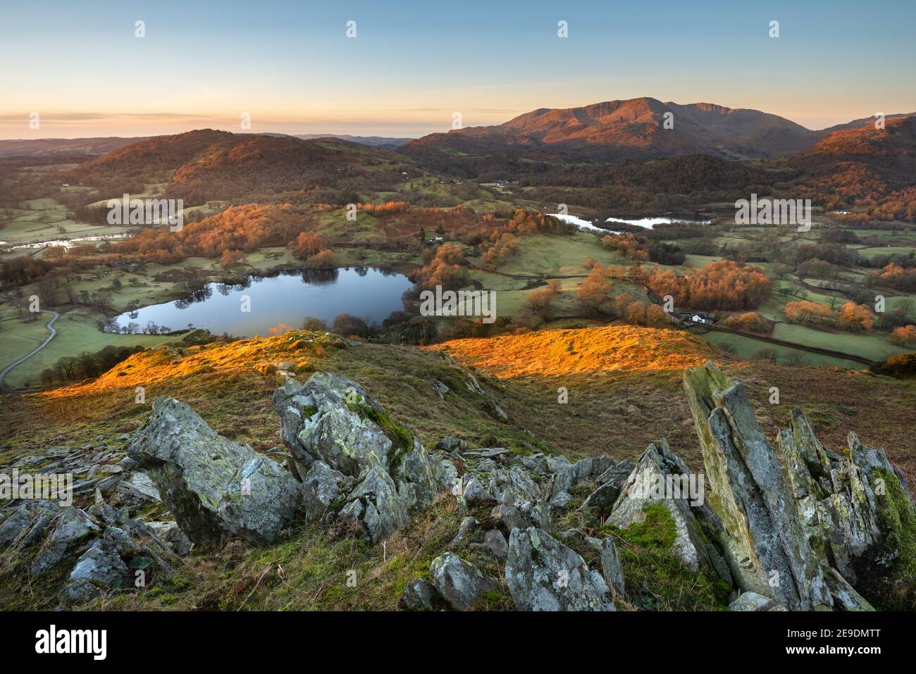 Stunning winter landscape in countryside hi-res stock photography and ...