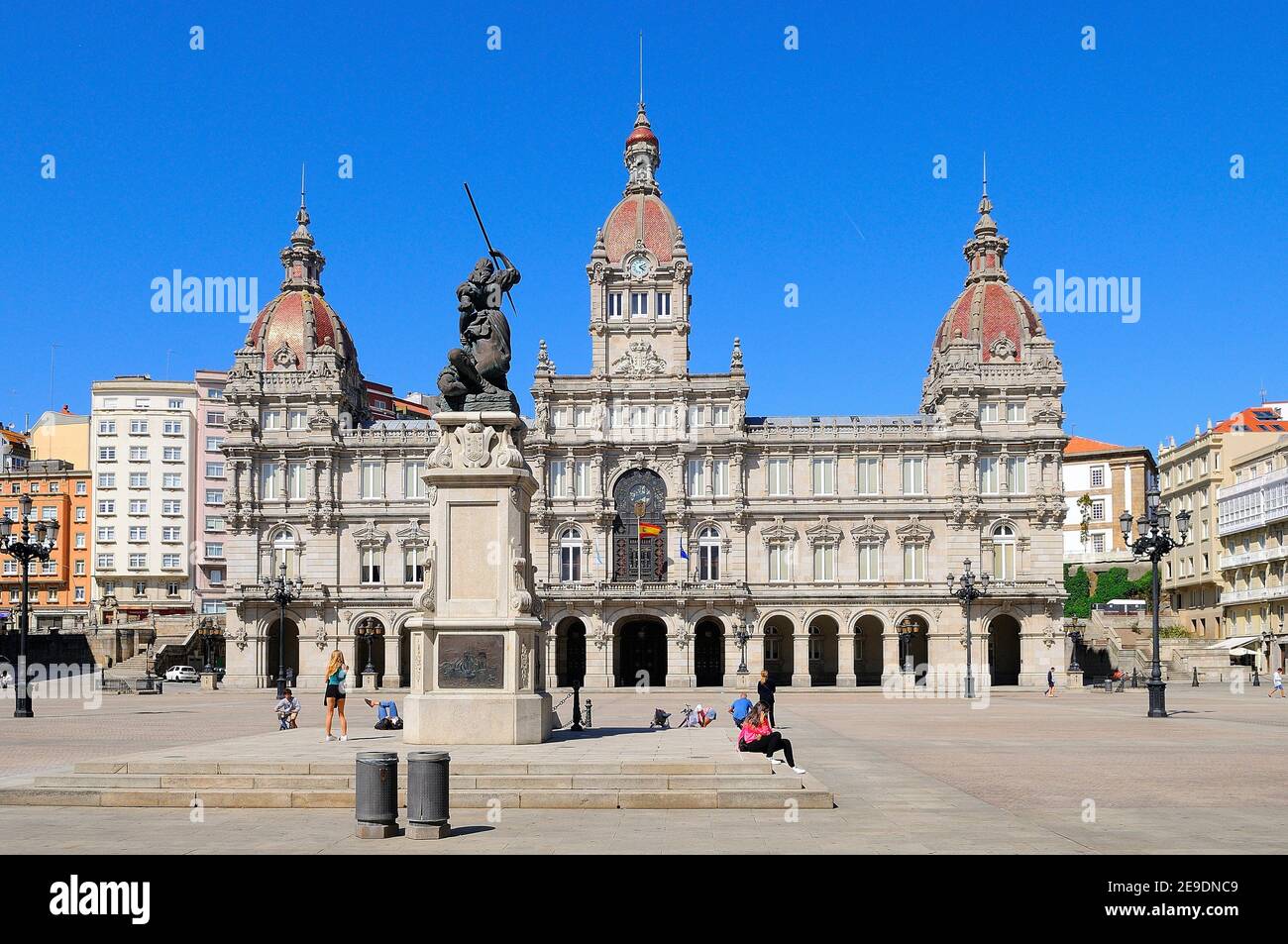 Maria pita square la coruna hi-res stock photography and images - Alamy