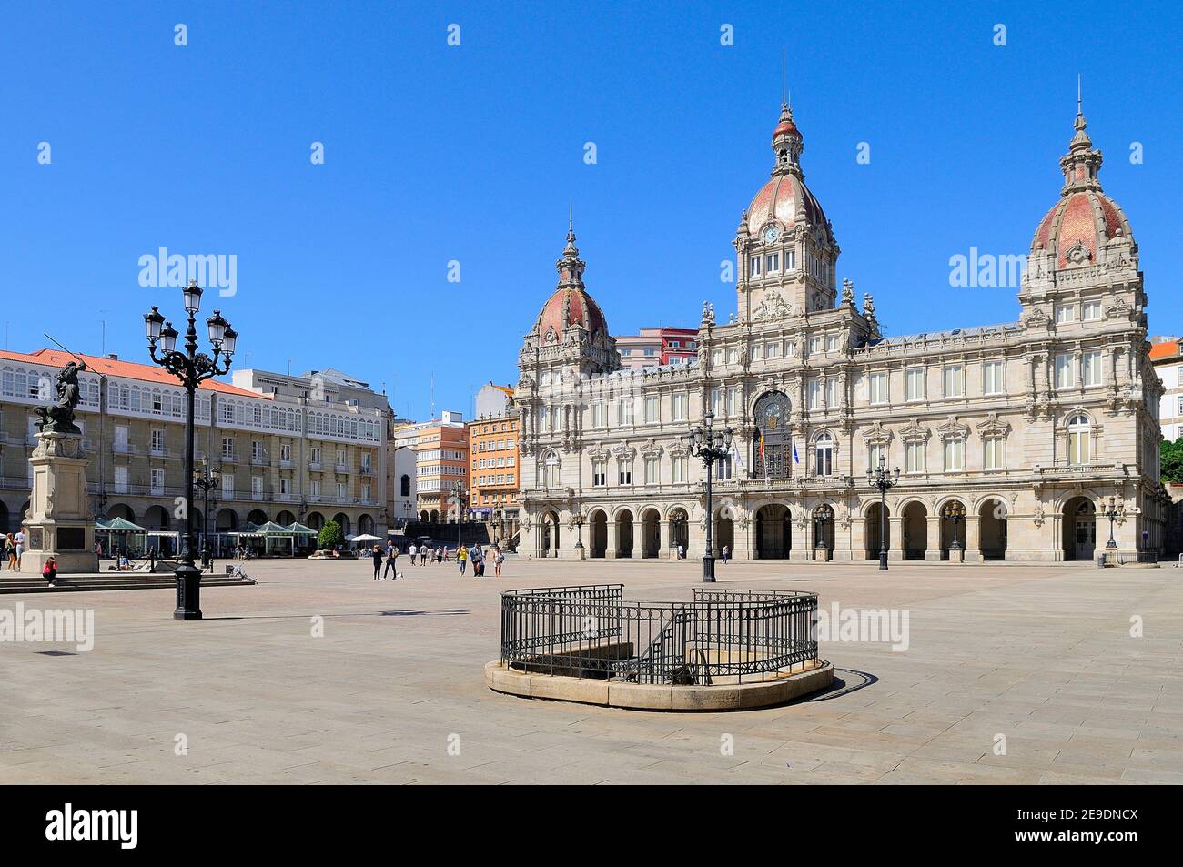 Maria pita square la coruna hi-res stock photography and images - Alamy
