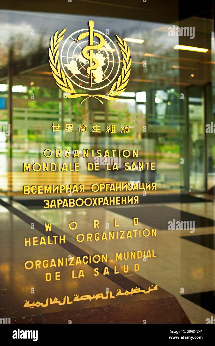 World Health Organization Headquarters High Resolution Stock ...
