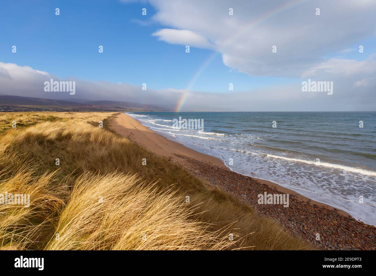 Brora beach, Sutherland Stock Photo - Alamy