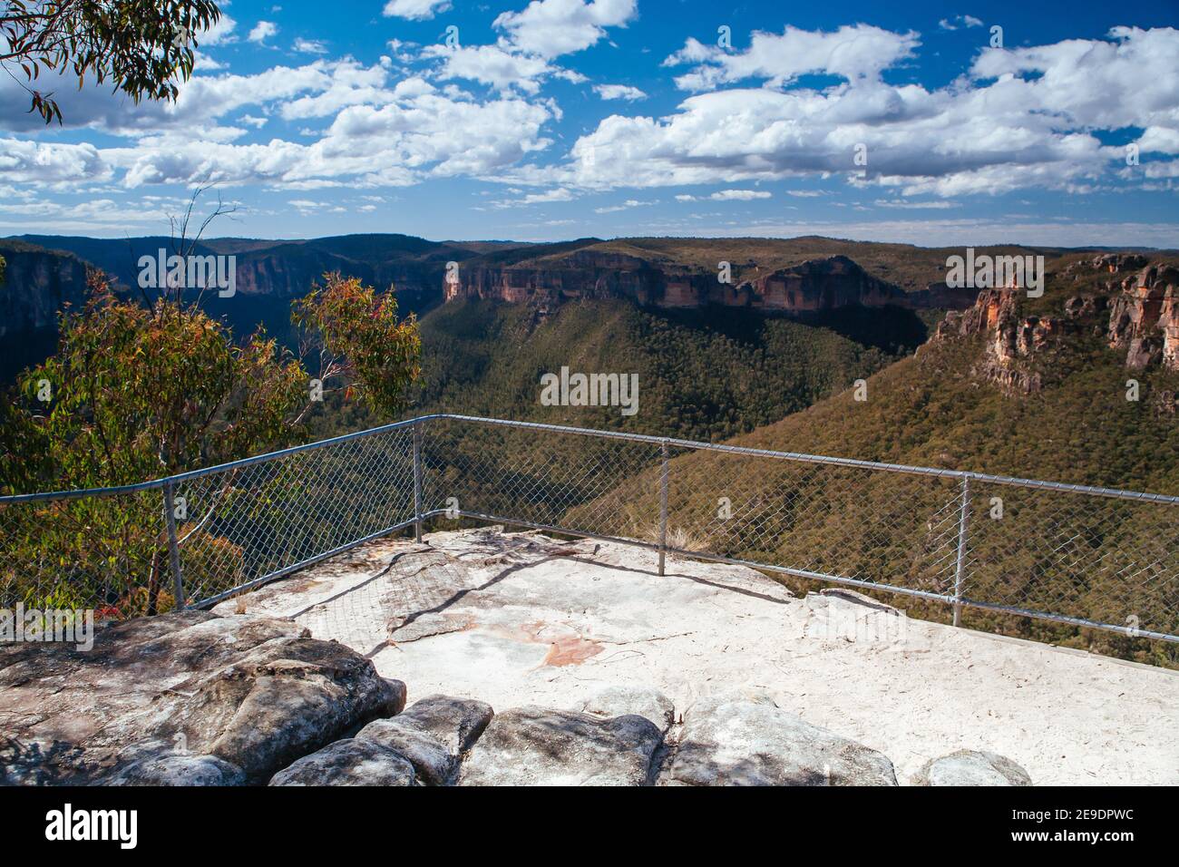 Evans Lookout in Blue Mountains Australia Stock Photo - Alamy