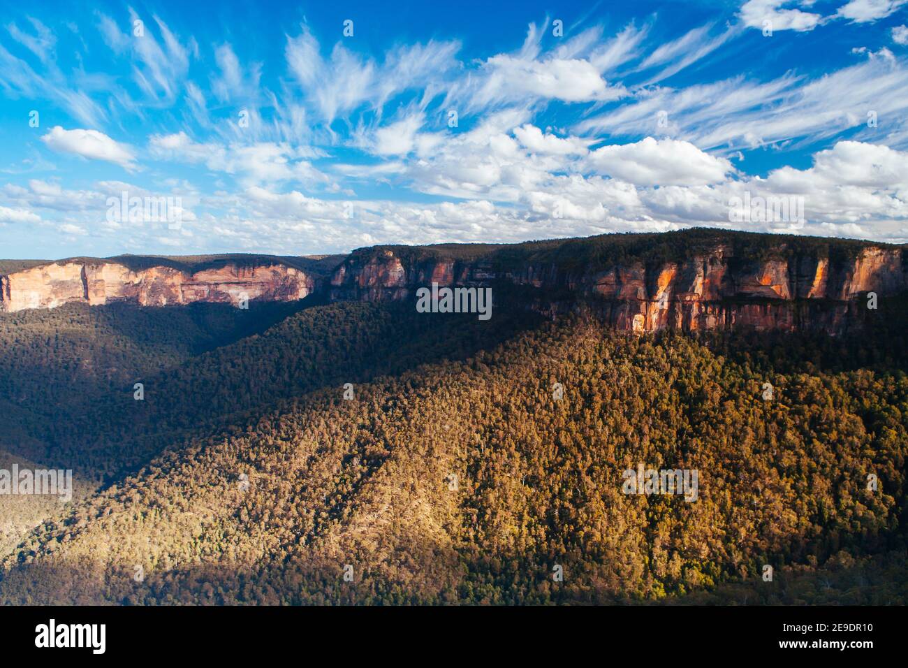 Blue Mountains Valley View Australia Stock Photo - Alamy